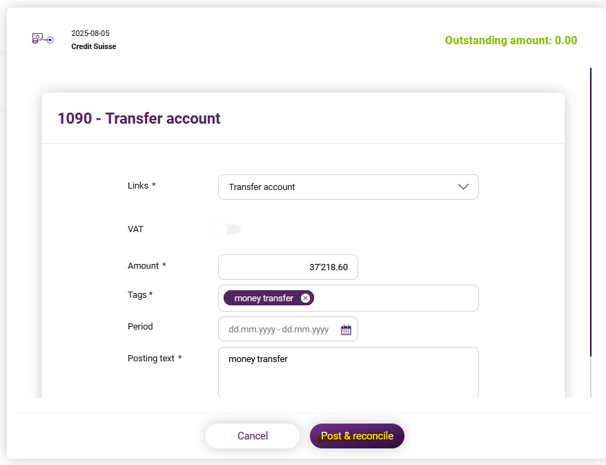 Transfer from Credit Suisse to UBS – Support Center KLARA